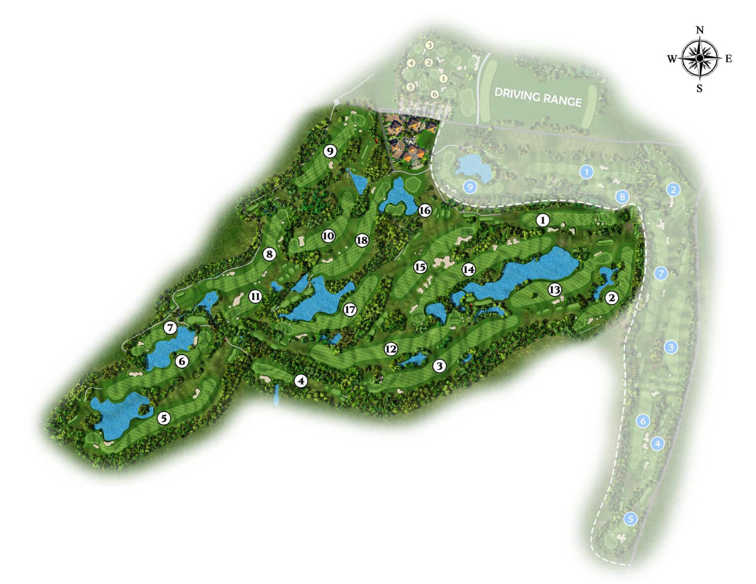 Parcours 18 trous - Golf International Soufflenheim Baden-Baden