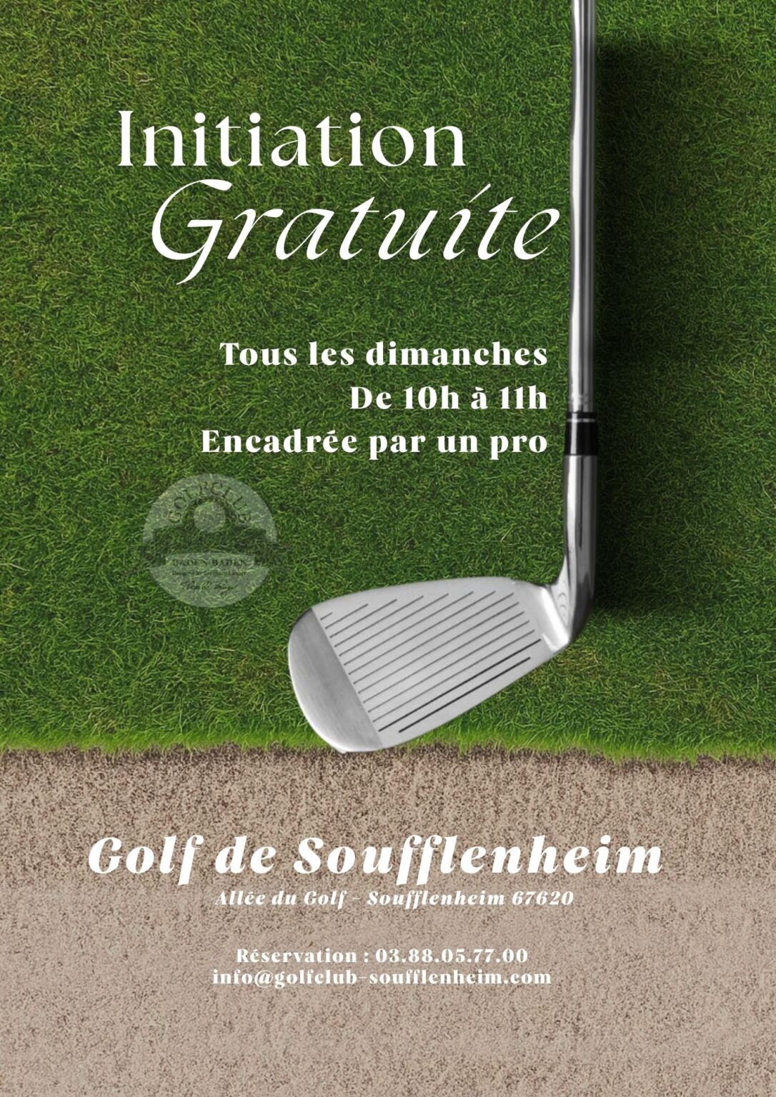 Initiation Gratuite - Golf International Soufflenheim Baden-Baden